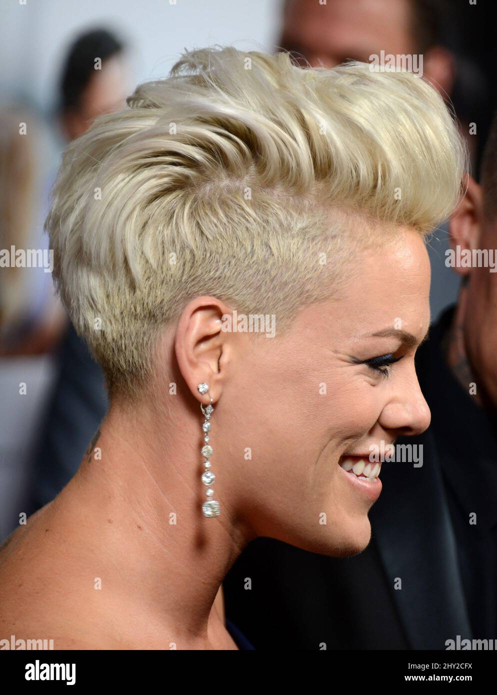 Alecia Moore attending the 'Thanks For Sharing' Premiere in Los Angeles ...