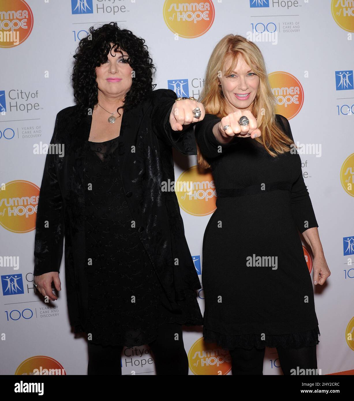 Ann Wilson & Nancy Wilson attends City of Hope???s Spirit of Life Gala ...