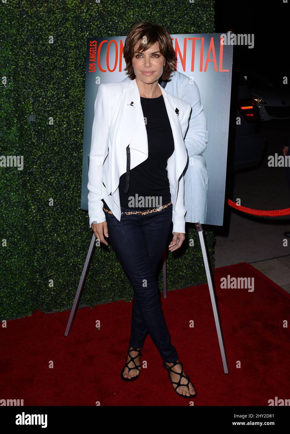 Lisa Rinna attends the Los Angeles Confidential Magazine Cover Girl ...