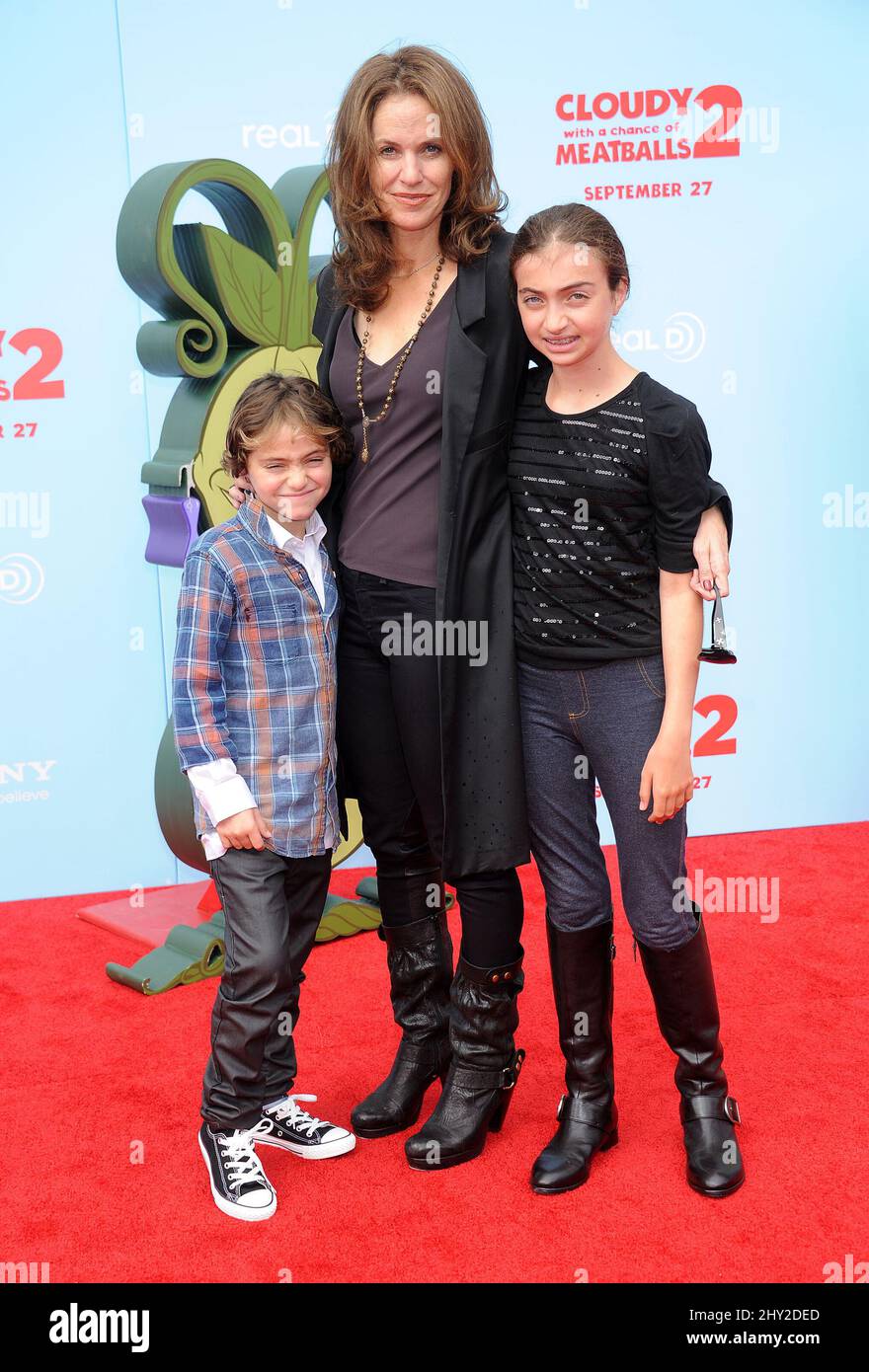 Amy Brenneman attending the "Cloudy With A Chance Of Meatballs 2 ...