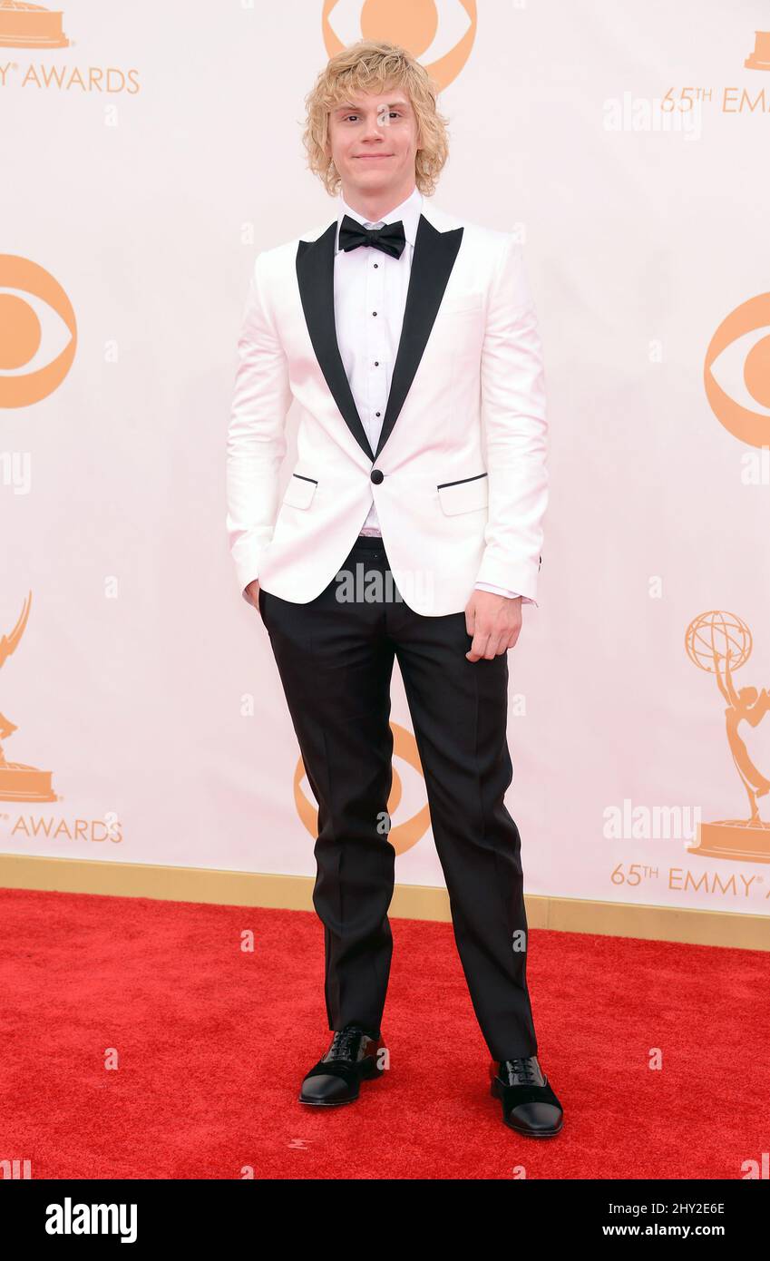 Evan Peters attending the 65th Annual Primetime Emmy Awards held at the ...