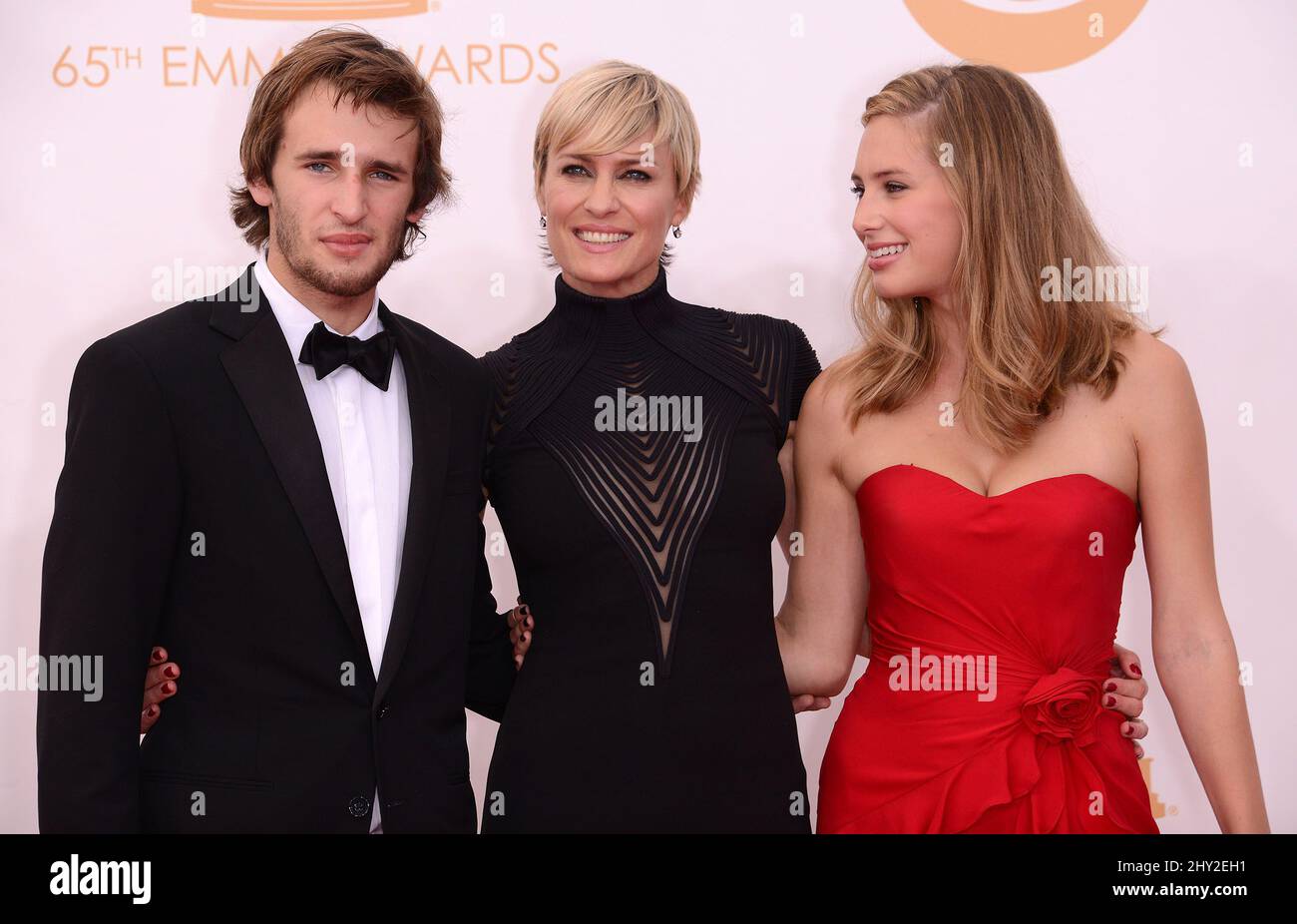 Robin Wright, Hopper Penn & Dylan Penn attends the 65th Annual ...