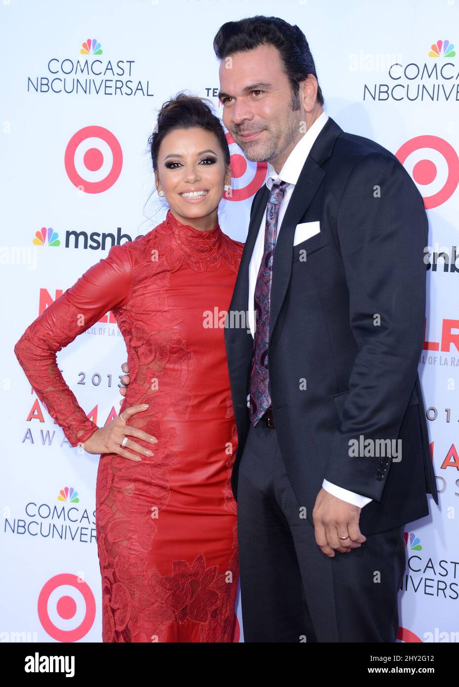 Eva Longoria, Ricardo Chavira attending the 2013 NCLR ALMA Awards in ...