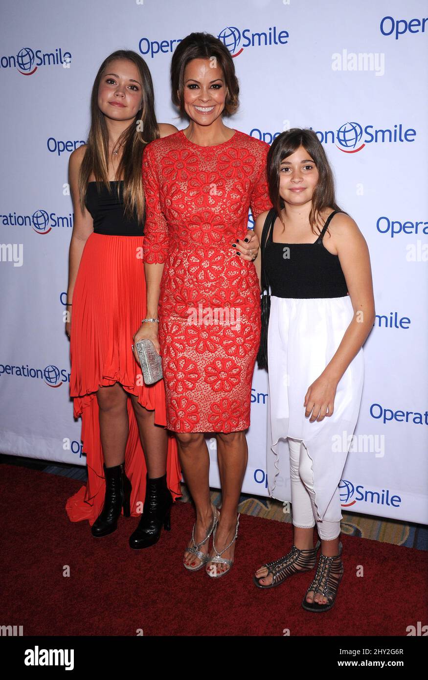 Brooke Burke-Charvet, Nehria Charvet & Sierra Charvet attending the ...