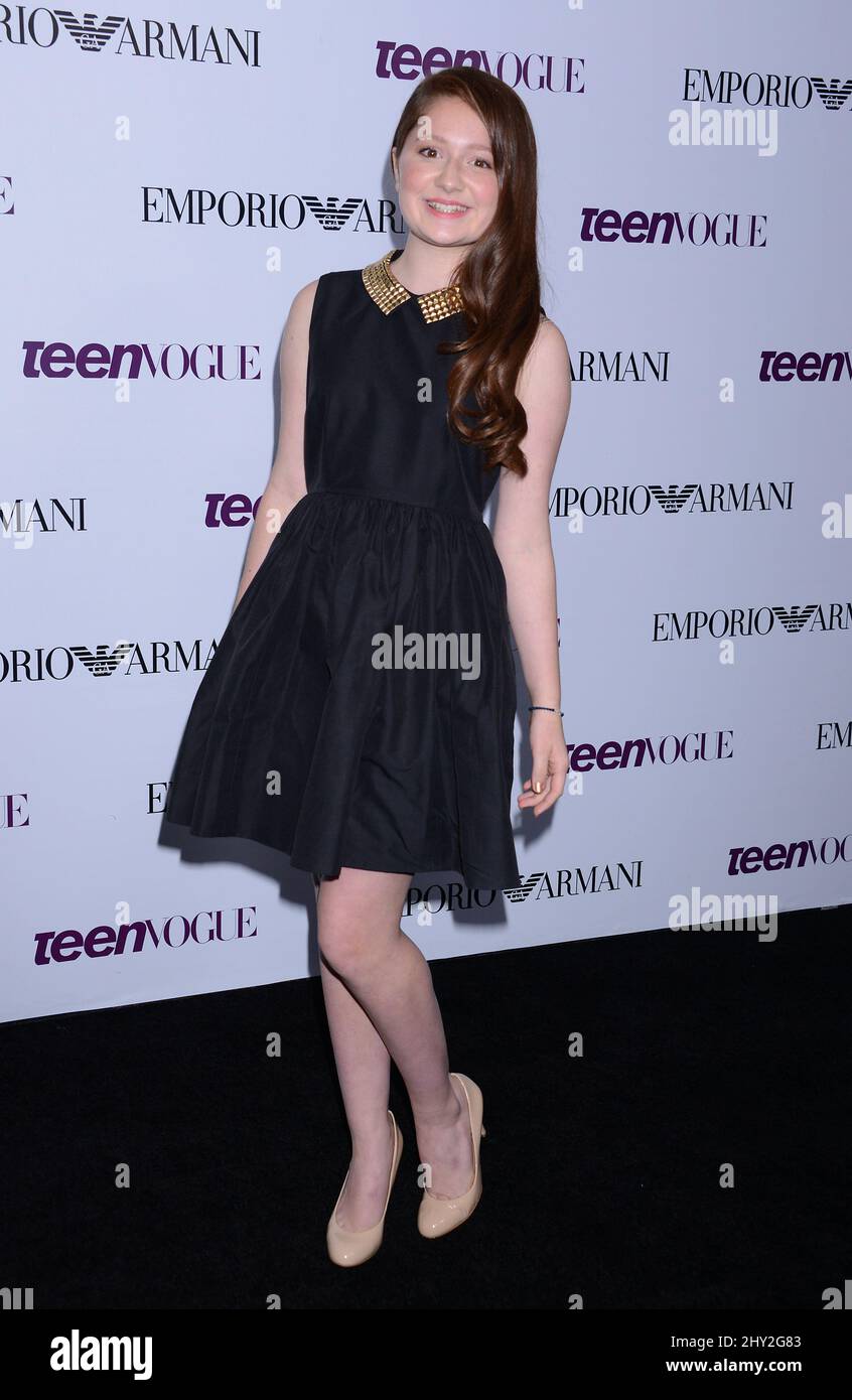 Emma Kenney attending the Teen Vogue party in Los Angeles, California ...