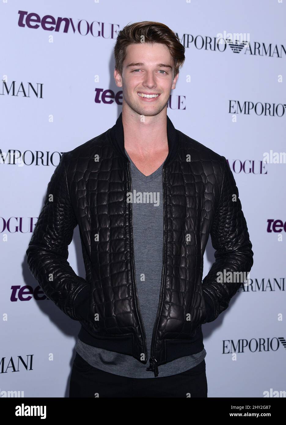 Patrick Schwarzegger attending the Teen Vogue party in Los Angeles ...
