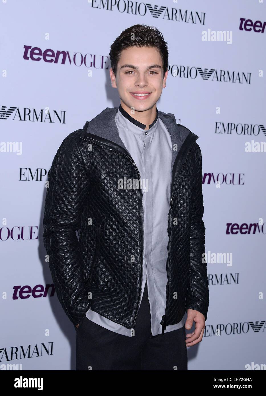 Jake T. Austin arrives at the Teen Vogue Young Hollywood issue party ...