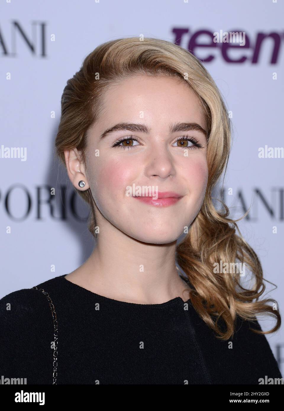 Kiernan Shipka arrives at the Teen Vogue Young Hollywood issue party ...