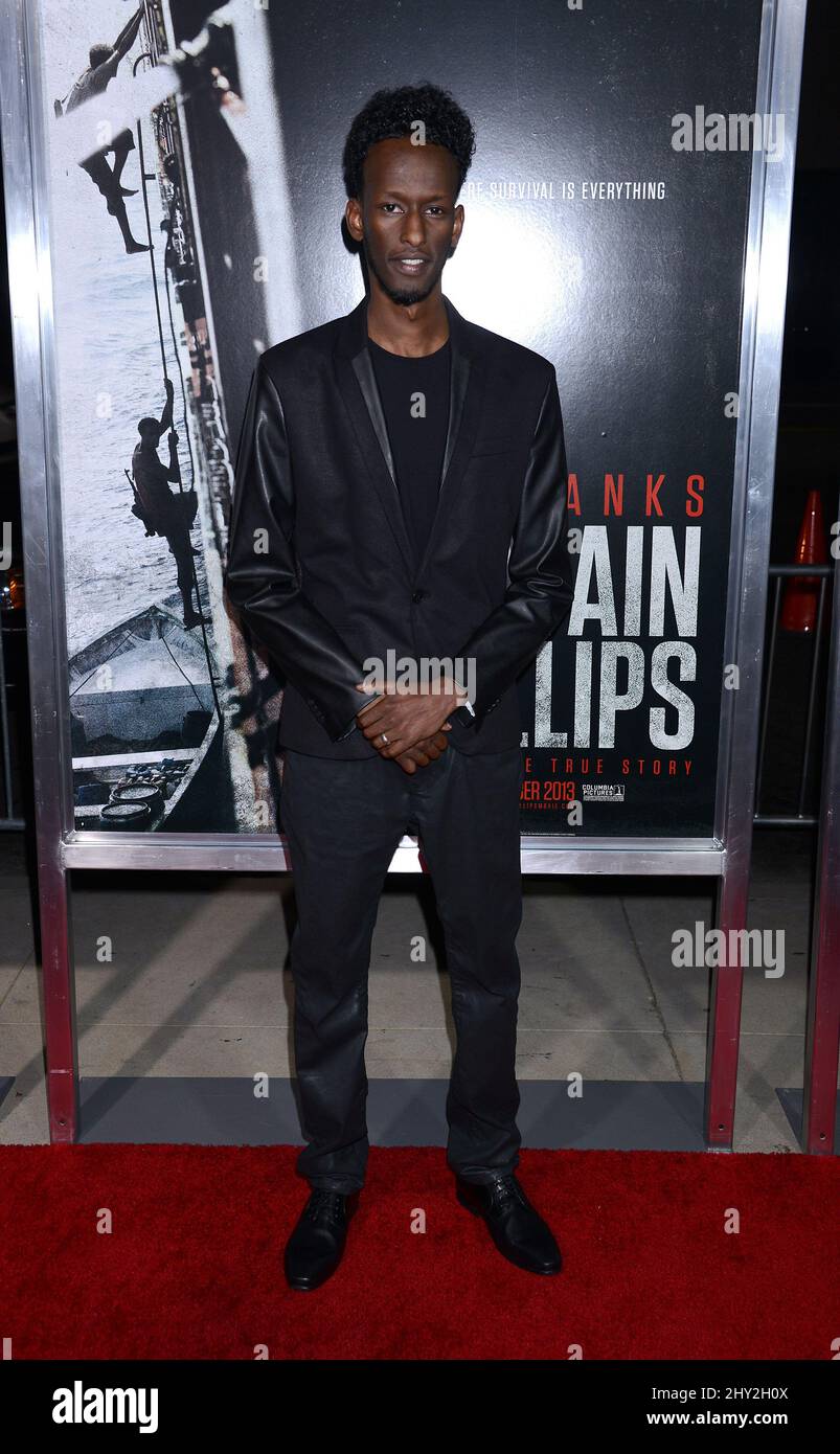 Mahat M. Ali attending a "Captain Phillips" Screening held at the ...