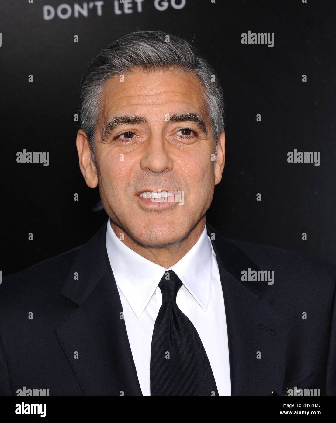 George Clooney attending the "Gravity" New York Premiere at AMC Lincoln ...