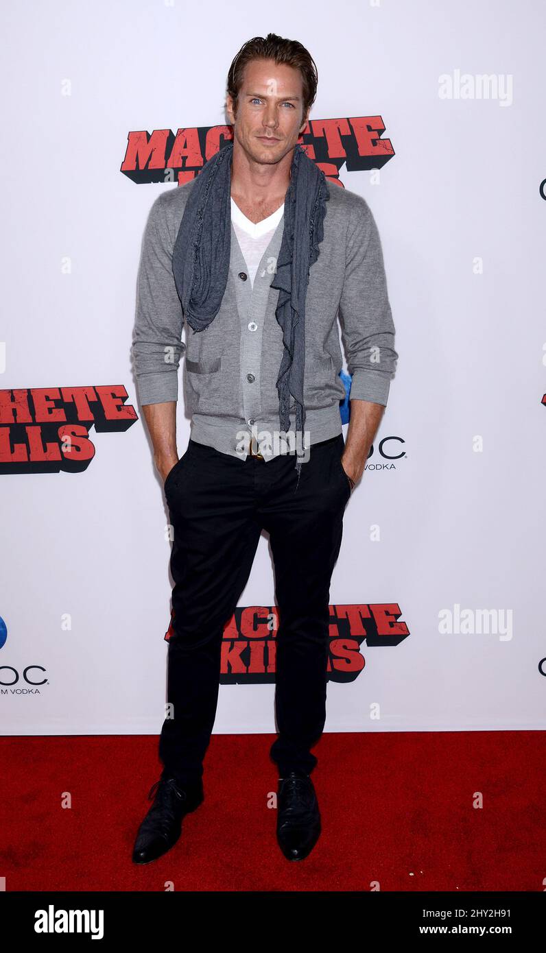 Jason Lewis attending the 'Machete Kills' Los Angeles Premiere held at ...