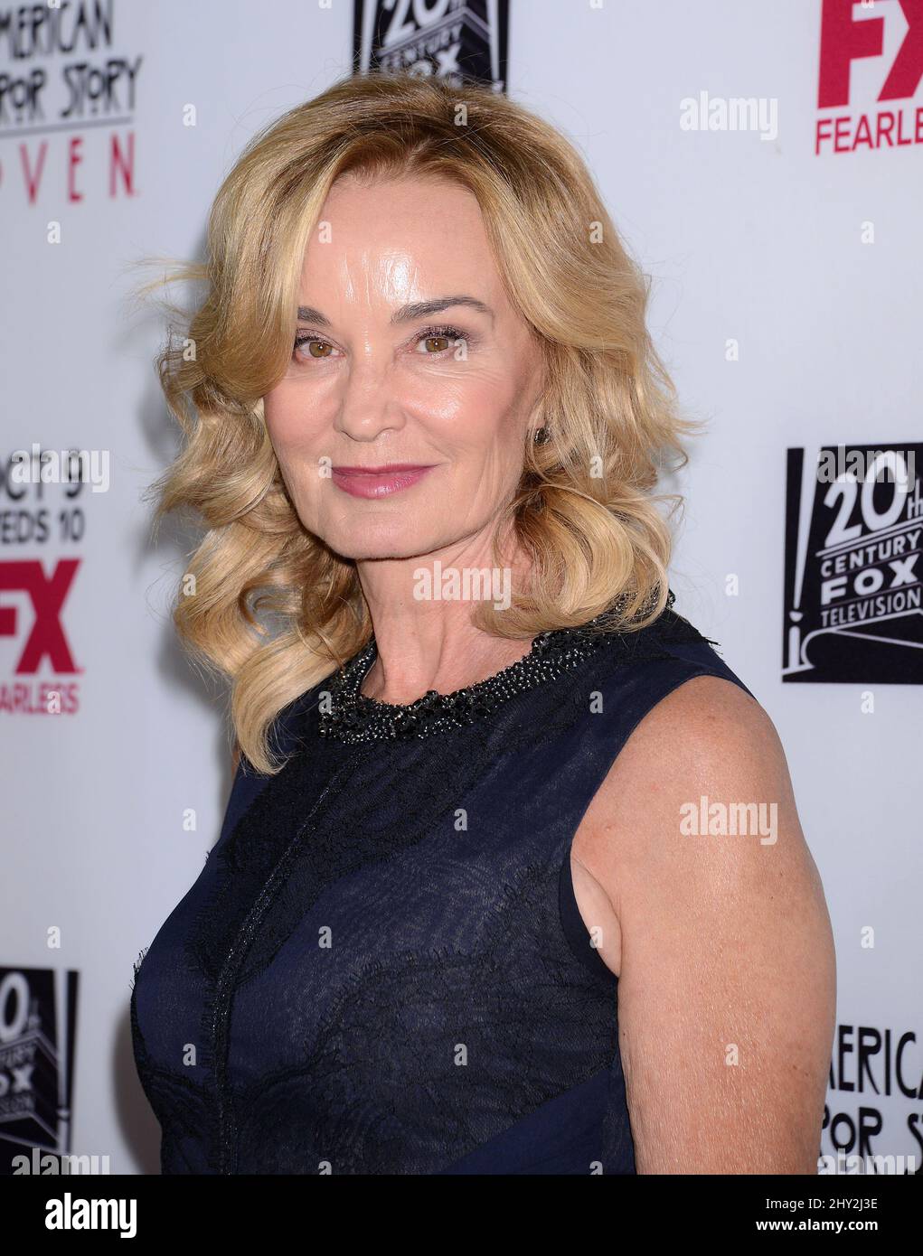 Jessica Lange attending FX's "American Horror Story: Coven" Premiere ...