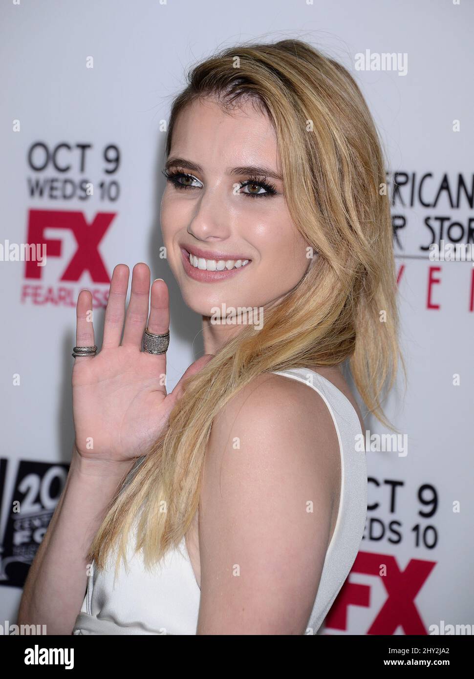 Emma Roberts attending FX's "American Horror Story: Coven" screening ...