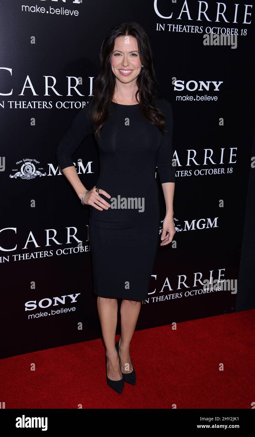 Joy Williams of The Civil Wars attending the premiere of "Carrie" in ...