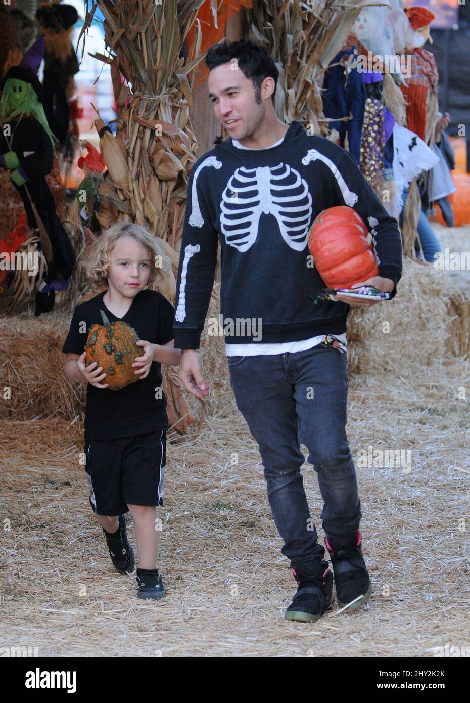 Pete Wentz, Bronx Wentz seen out and about in Los Angeles, California ...