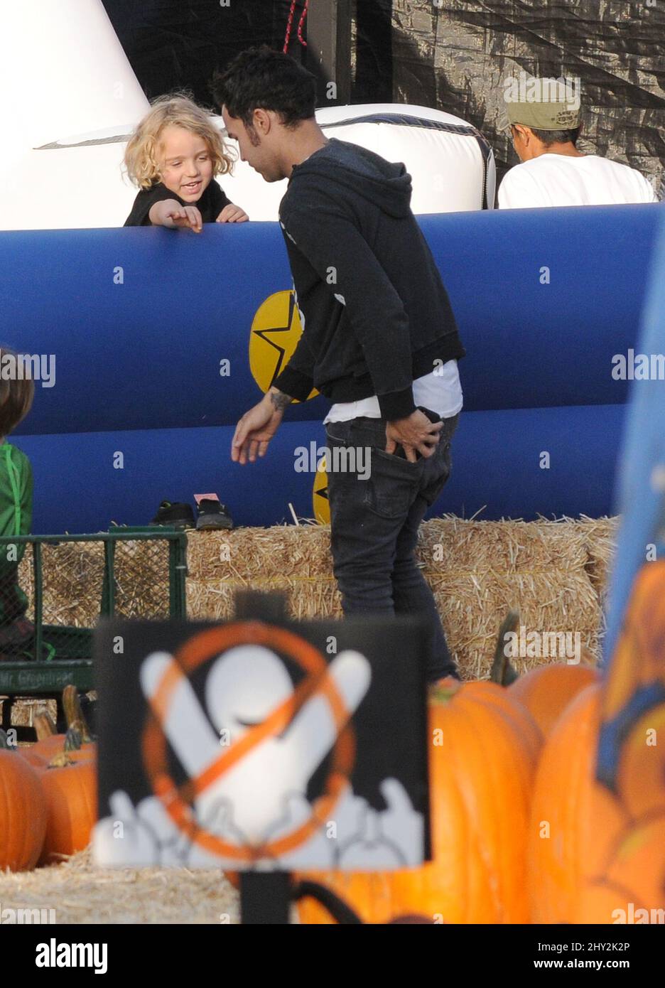 Pete Wentz, Bronx Wentz seen out and about in Los Angeles, California ...
