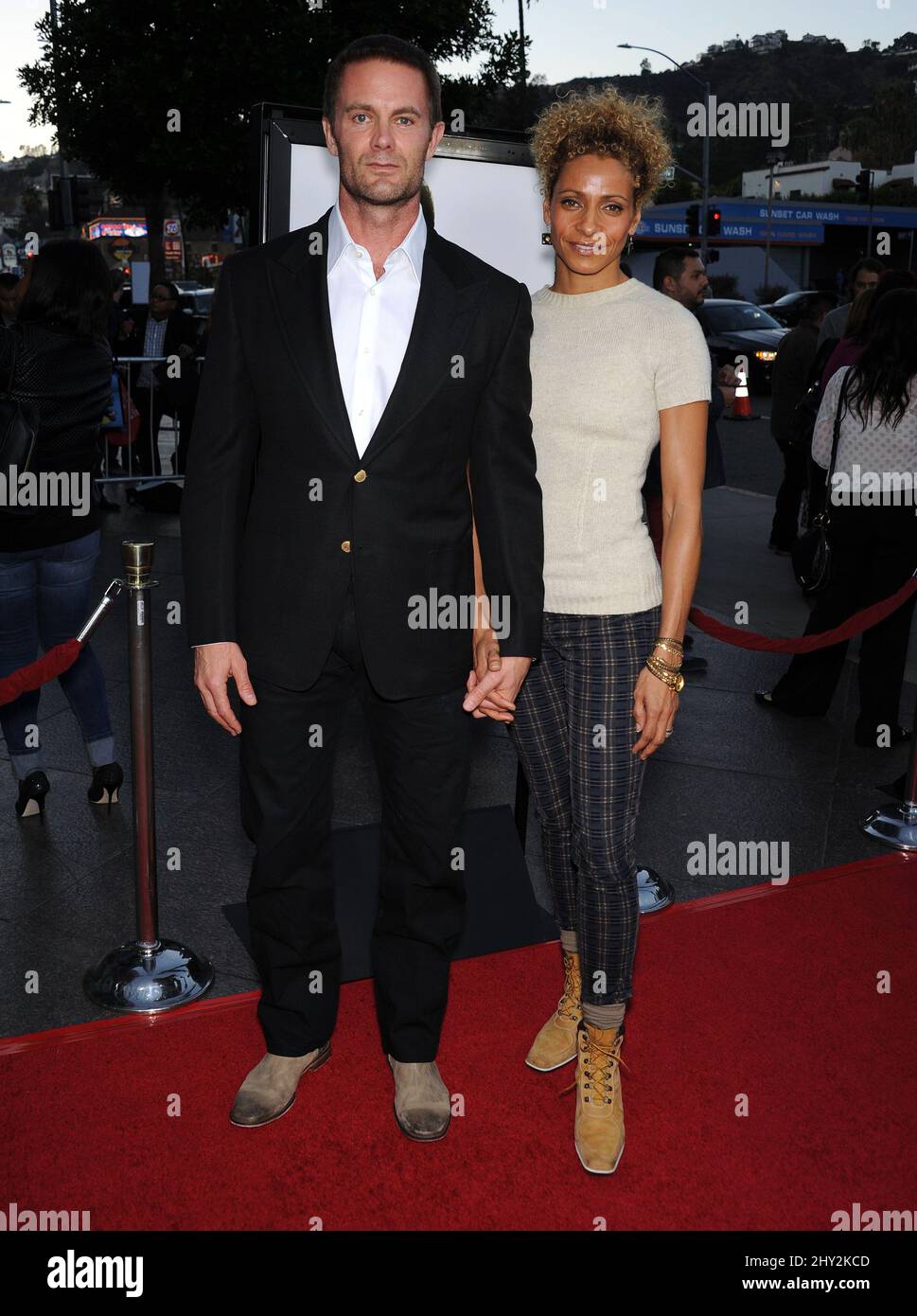 Garret Dillahunt & Michelle Hurd attending the "12 Years A Slave ...