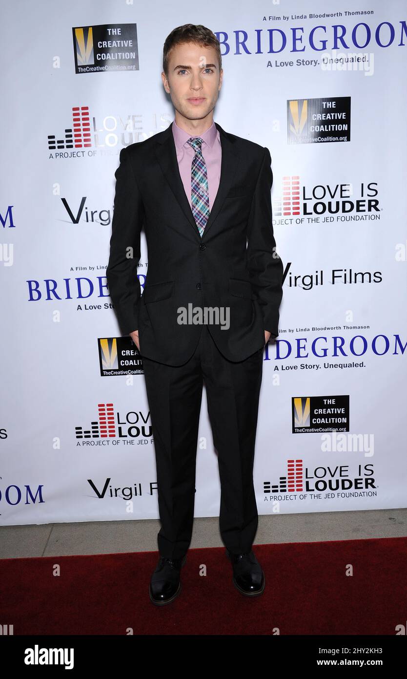 Shane Bitney Crone attending the screening of "Bridegroom" held at ...