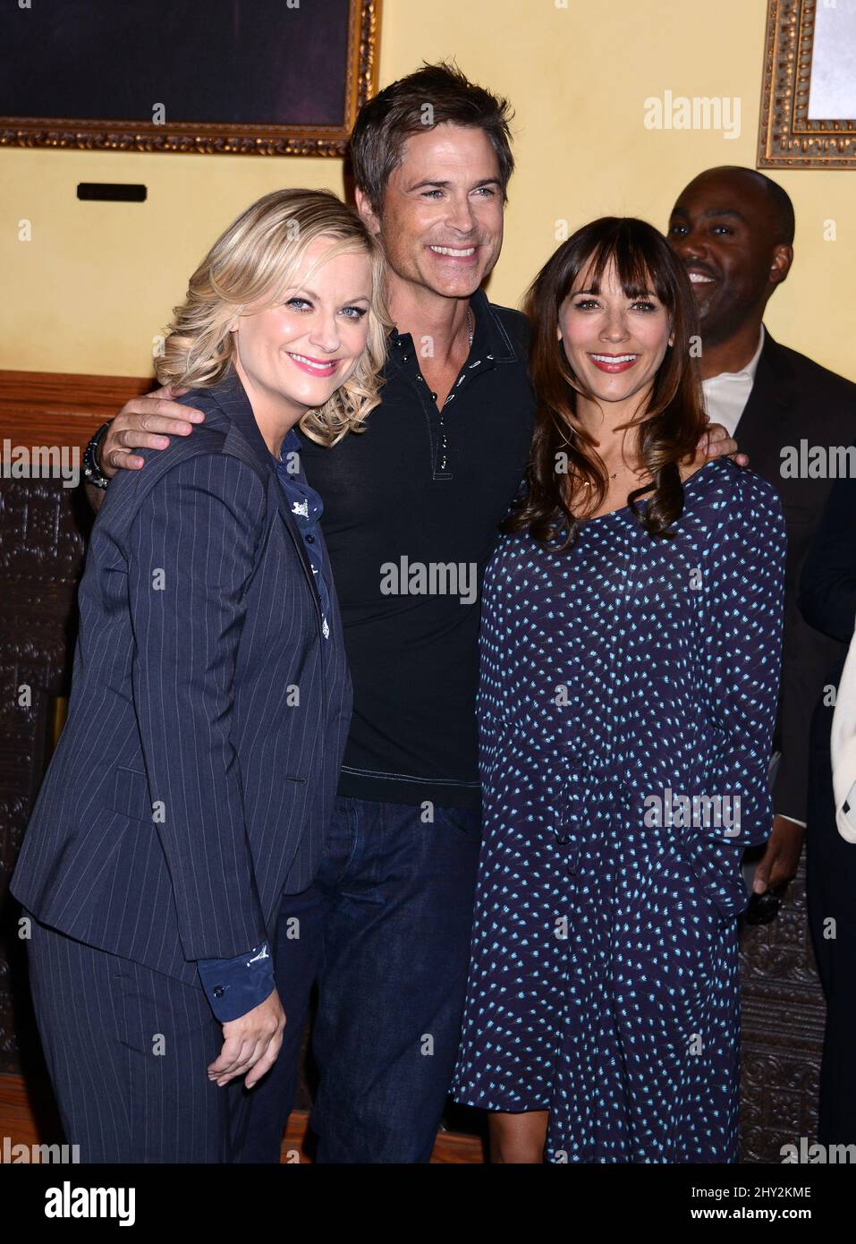 Amy Poehler, Rob Lowe and Rashida Jones (right) at the Parks and ...