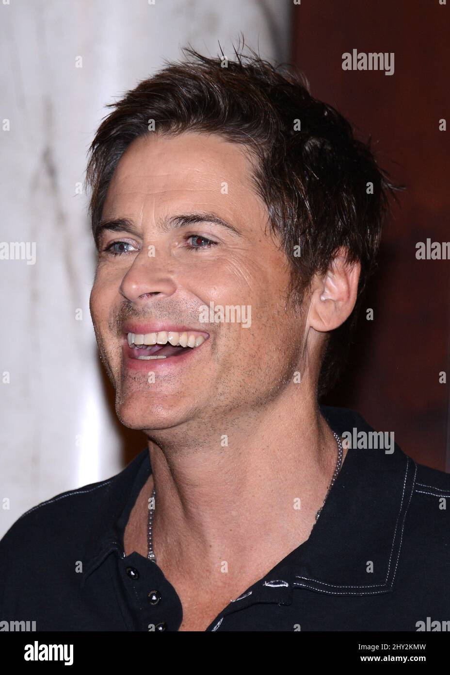 Rob Lowe at the Parks and Recreation 100th episode celebration at CBS ...