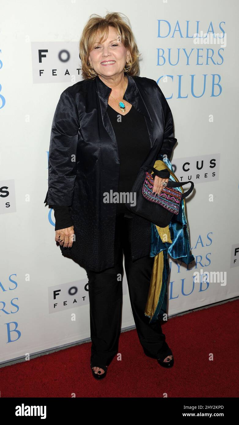 Brenda Vaccaro arrives to the premiere of 'Dallas Buyers Club' in Los ...