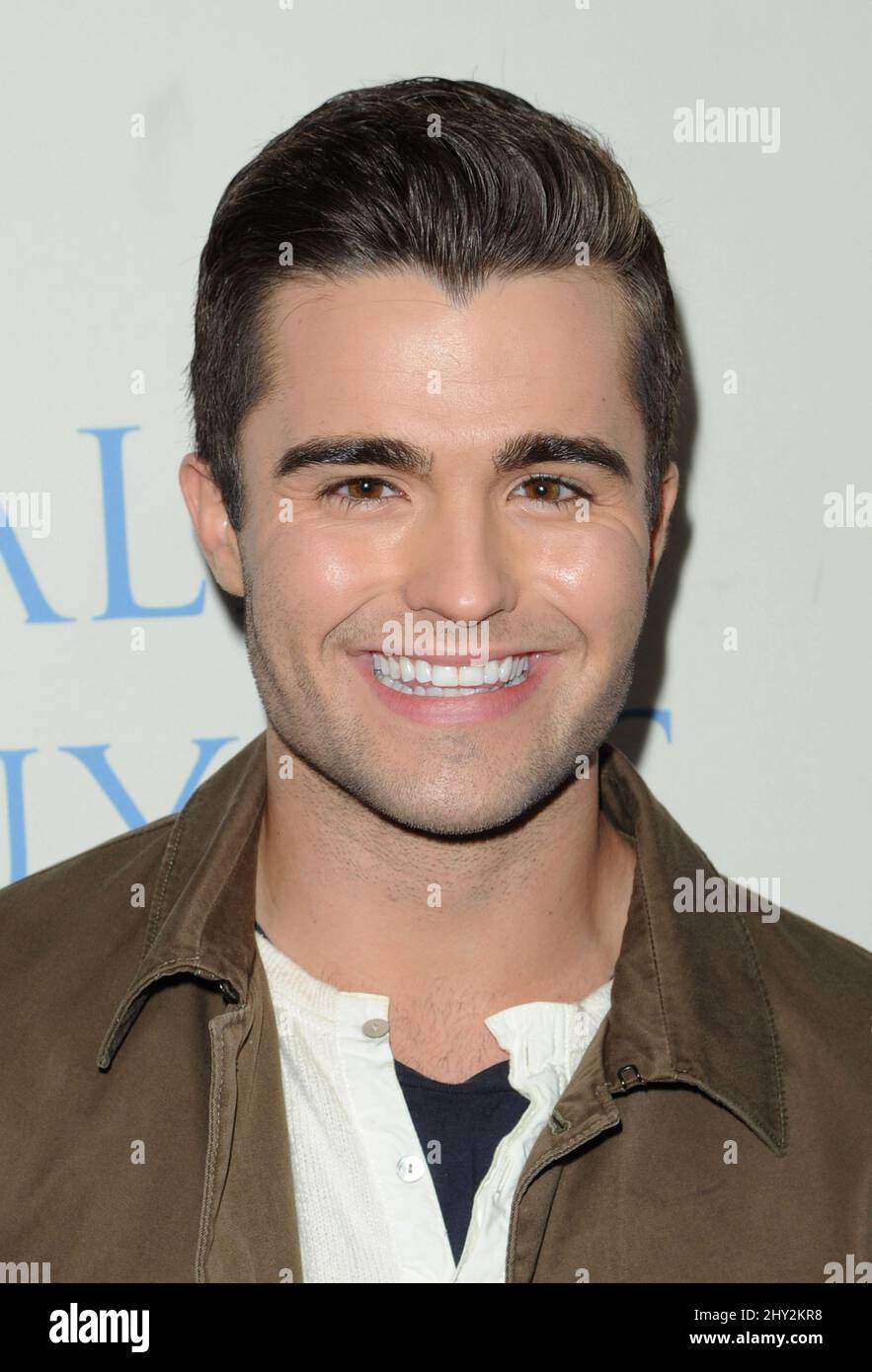 Spencer Boldman arrives to the premiere of 'Dallas Buyers Club' in Los ...