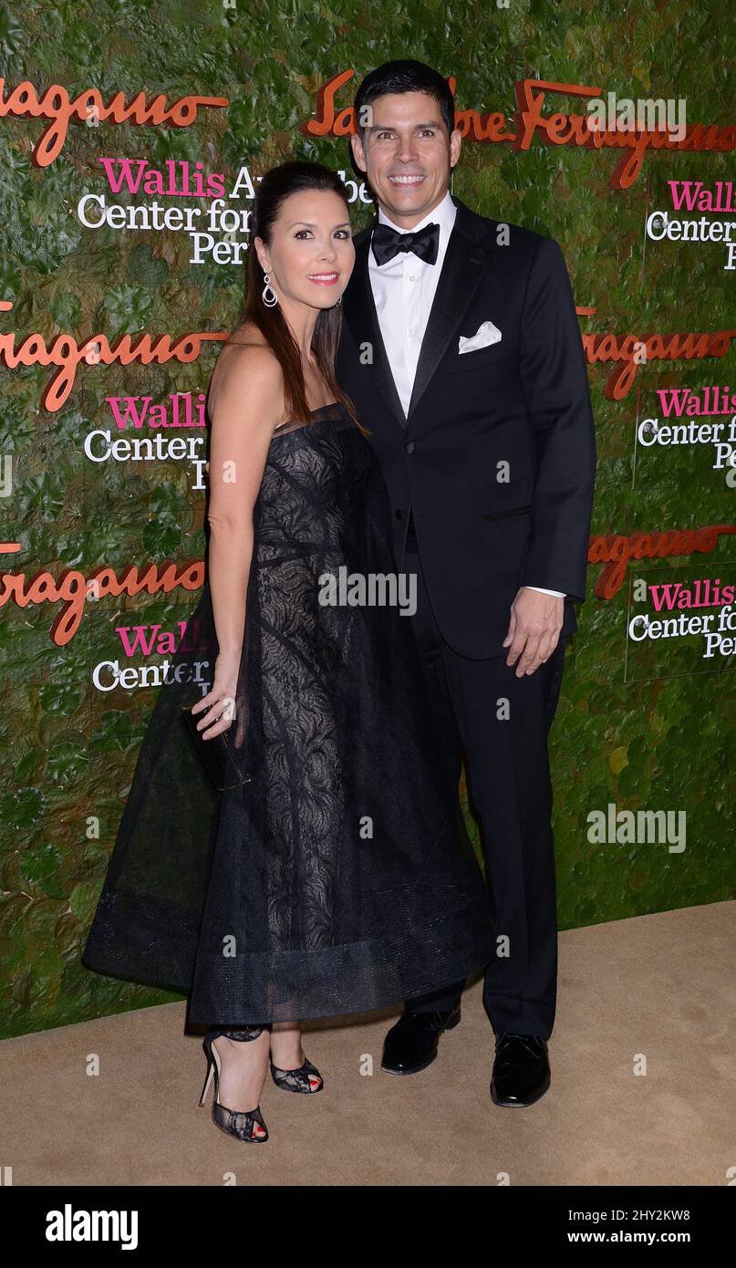 Monique lhuillier and tom bugbee hi-res stock photography and images ...