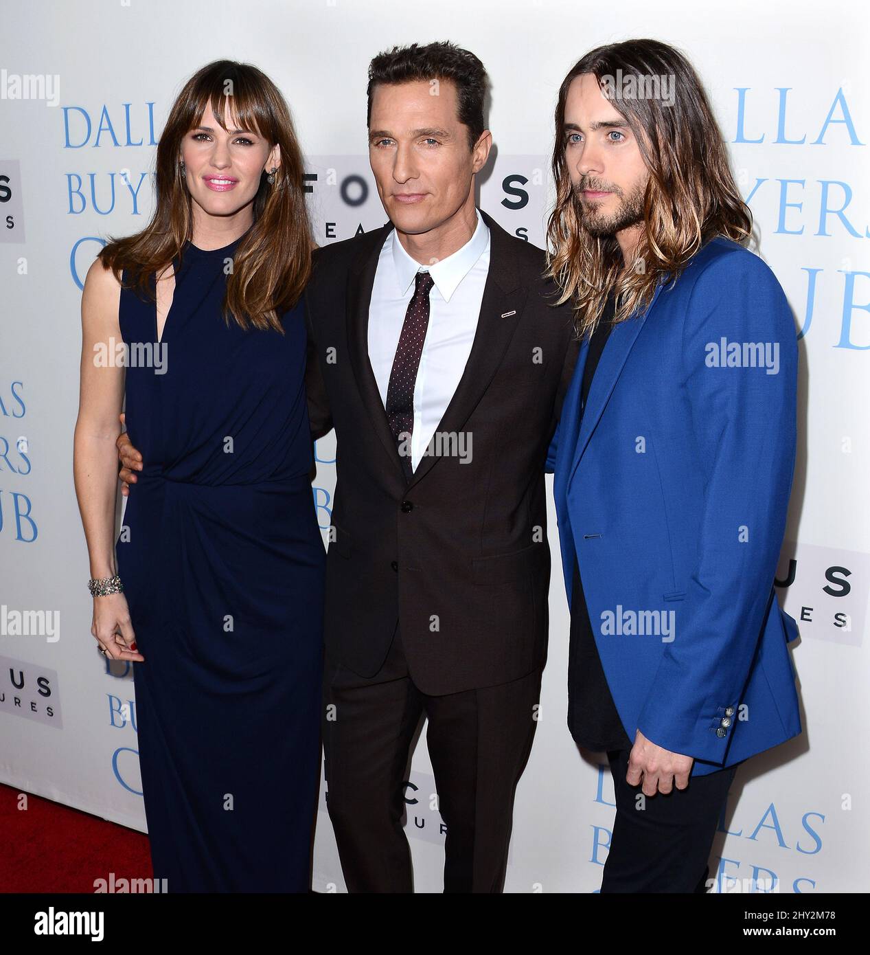 Jennifer Garner, Matthew McConaughey, Jared Leto arrives to the ...