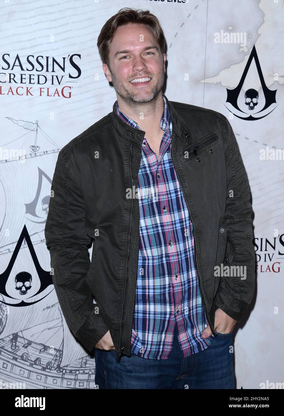 Scott Porter attending the Assassin's Creed IV: Black Flag Launch Party ...