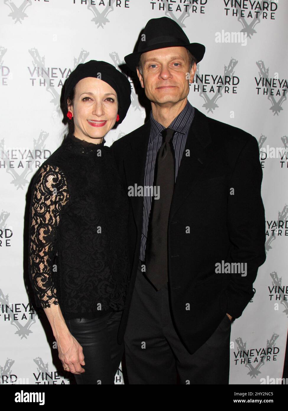 Bebe Neuwirth and David Hyde Pierce attending Vineyard Theatre's ...