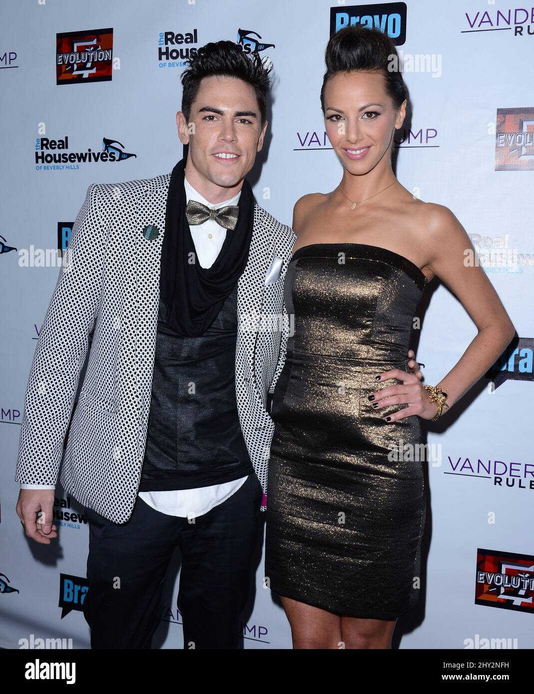 Tom Sandoval, Kristen Doute attending the "Vanderpump Rules" Season 2 ...