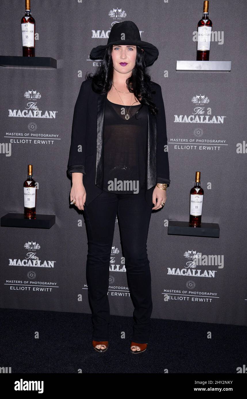 Morgan Kibby at the launch of "The Macallan Masters of Photography ...