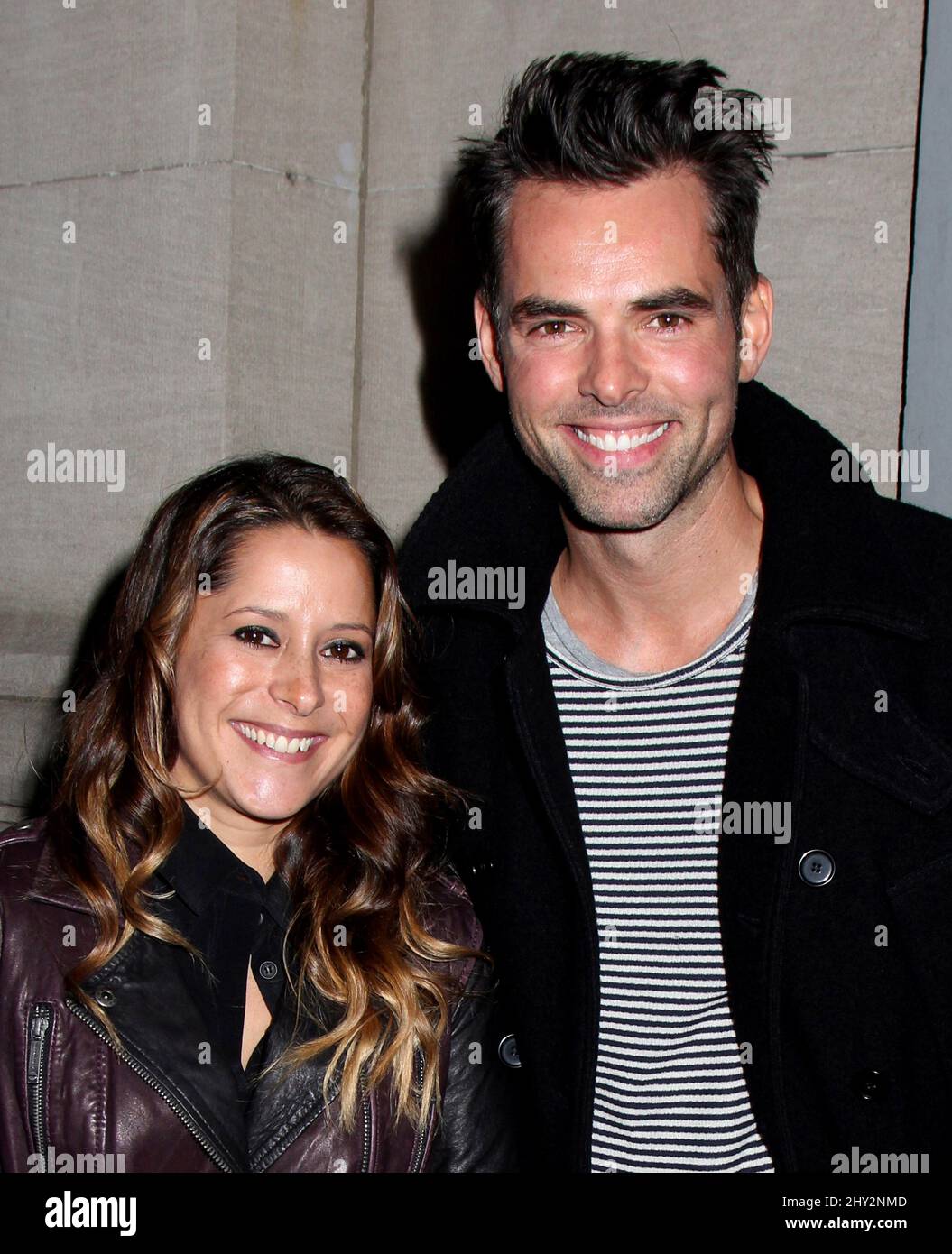 Kimberly McCullough and Jason Thompson attending ABC Casino Night ...