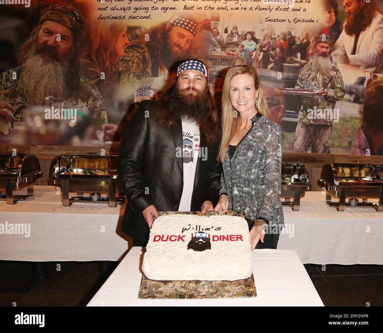 Korie Robertson and Willie Robertson of Duck Dynasty Media Preview of ...