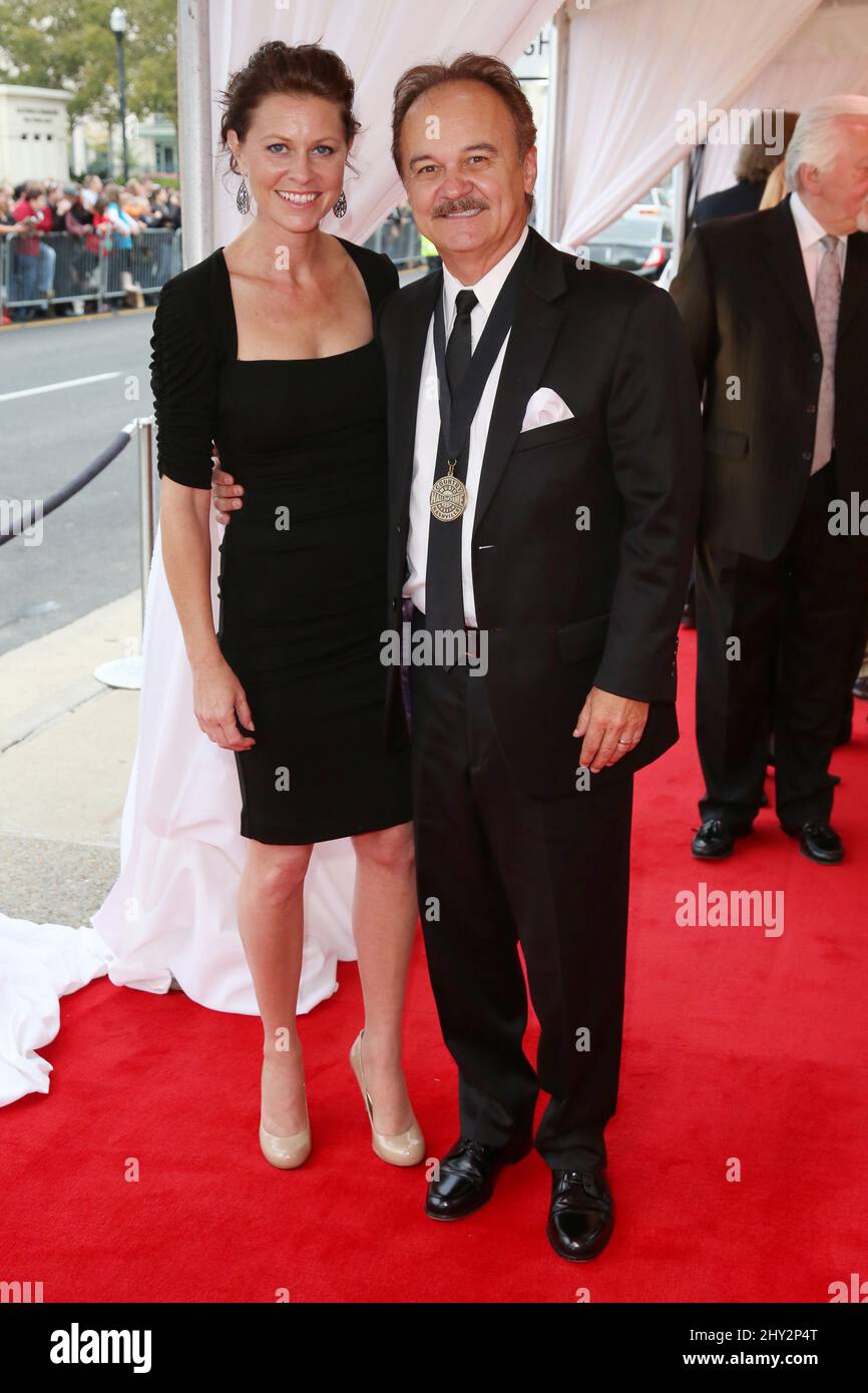 Jimmy Fortune,Nina Fortune arriving for the Medallion Ceremony Held at ...
