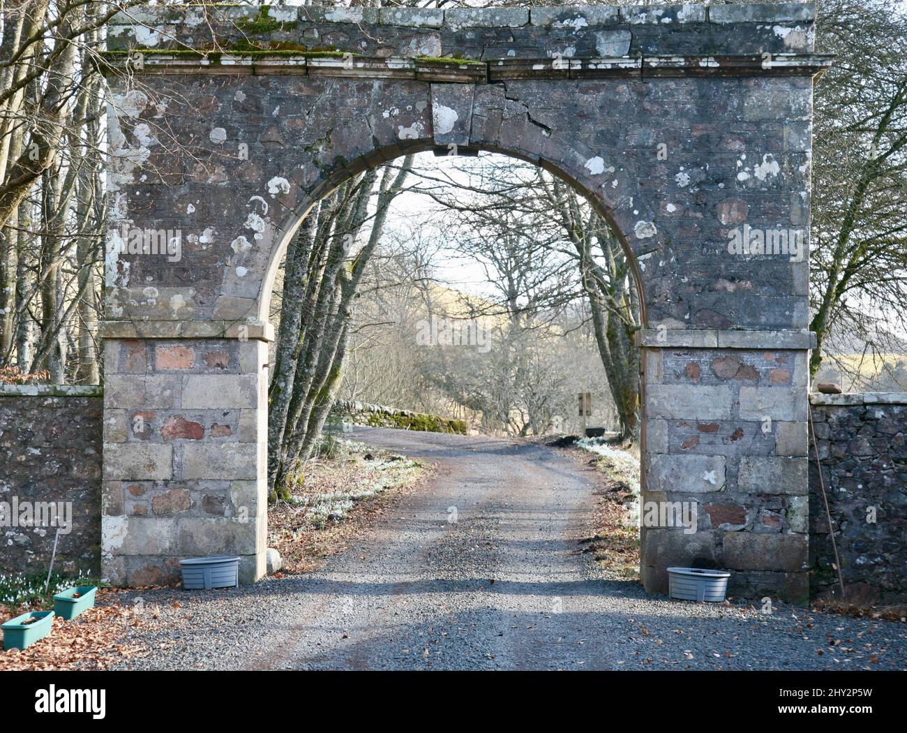 An old stone archway Stock Photo - Alamy