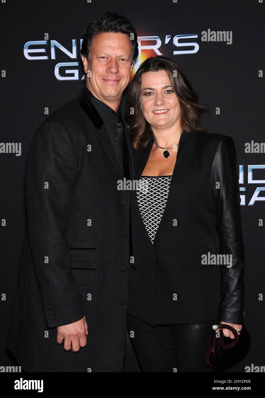 Gavin Hood attending the "Ender's Game" Premiere held at the TLC ...