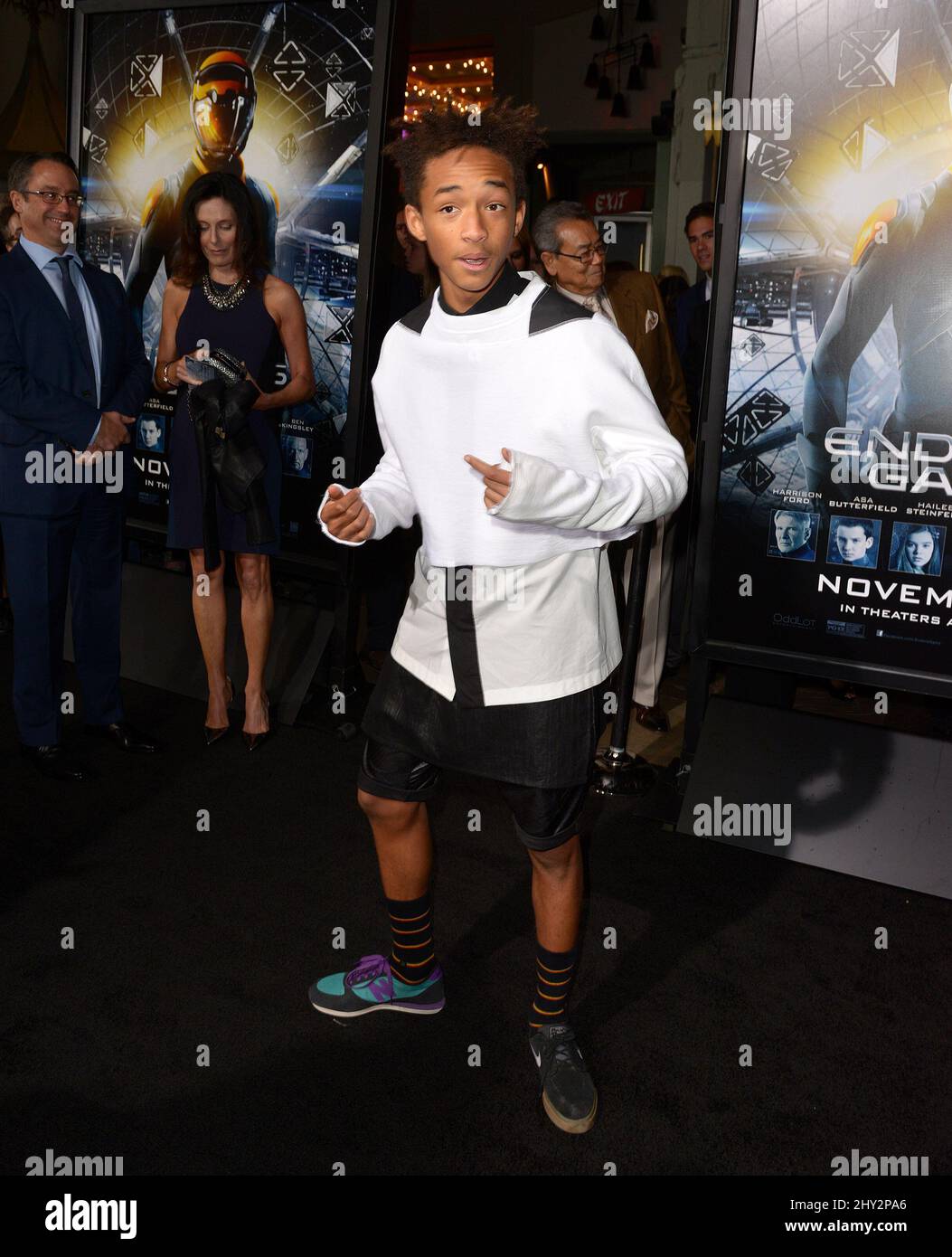 Jaden Smith attending the "Ender's Game" premiere held at the TLC ...