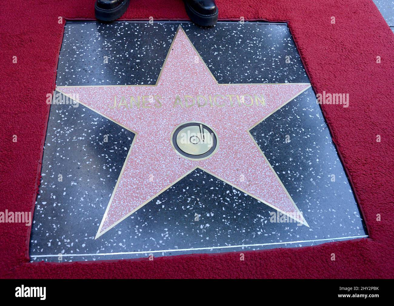 Jane's Addiction Star during the Jane's Addiction Walk of Fame Star ...