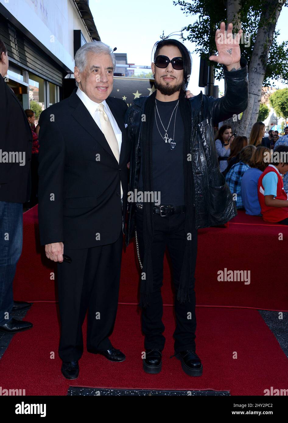 Mike Navarro and Dave Navarro during the Jane's Addiction Walk of Fame ...