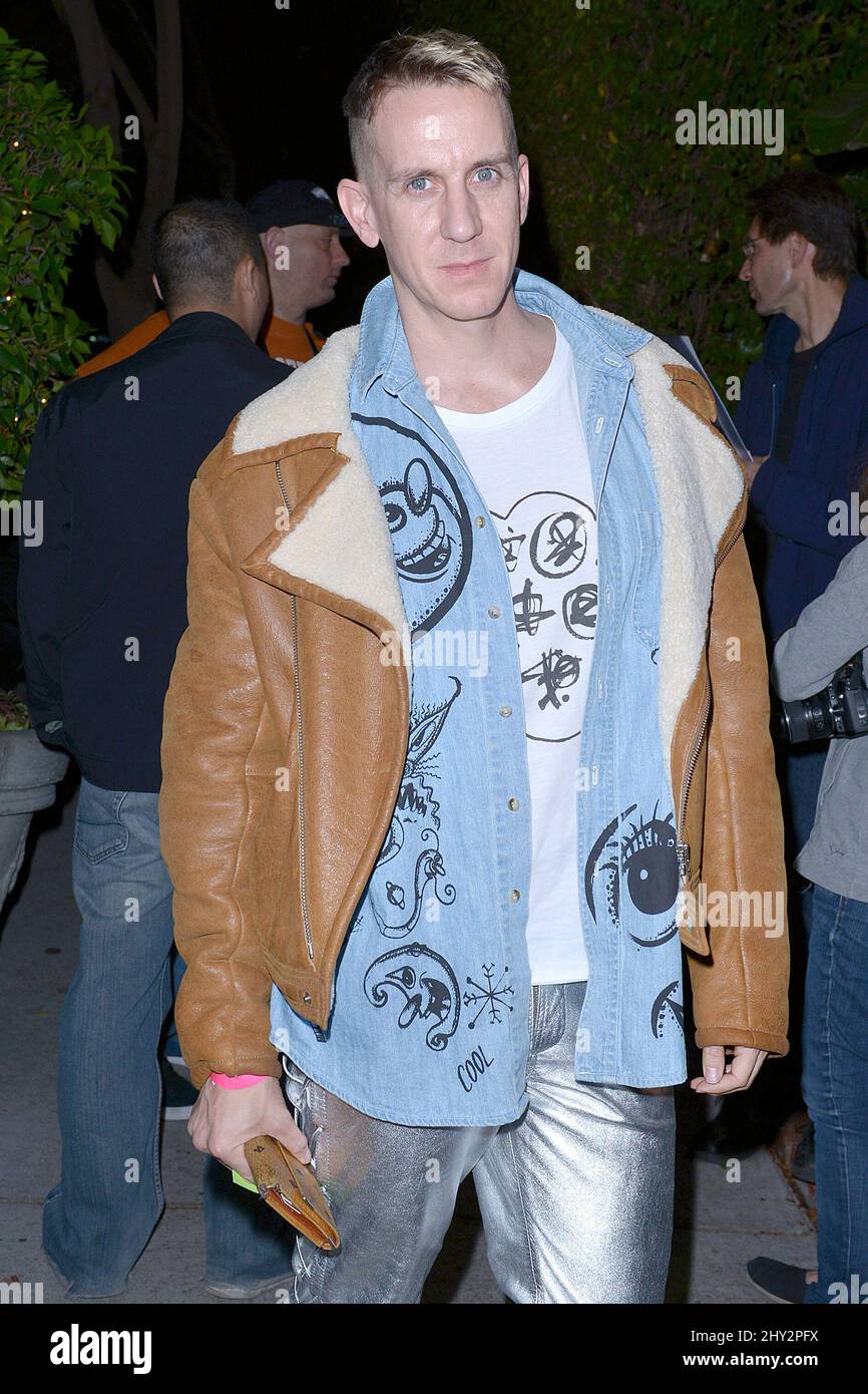 Jeremy Scott seen out and about in West Hollywood, California Stock ...