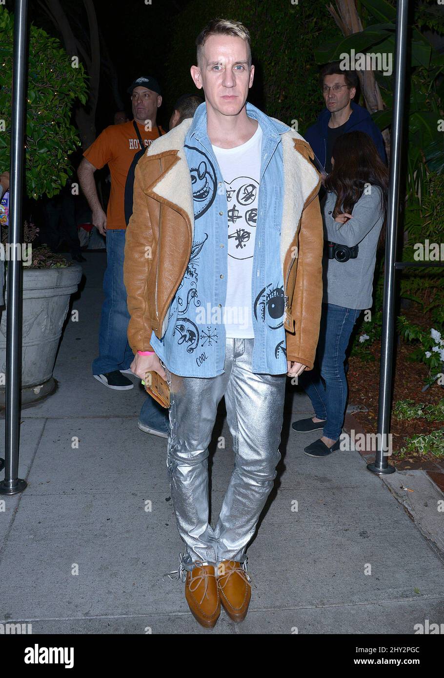 Jeremy Scott seen out and about in West Hollywood, California Stock ...