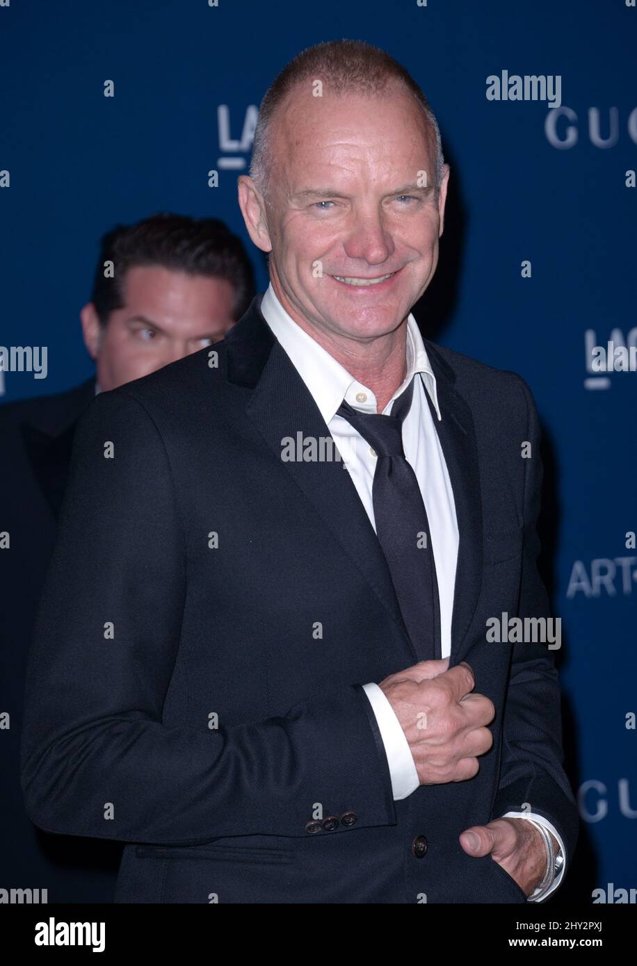 Sting attends LACMA 2013 Art + Film Gala honoring Martin Scorsese And ...