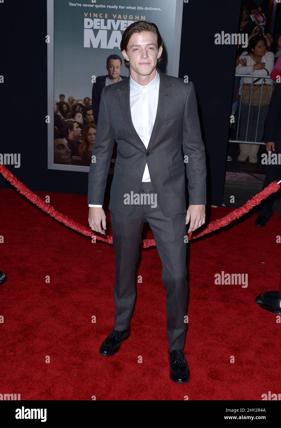 Dave Patten arrives at the world premiere of "Delivery Man" at The El ...