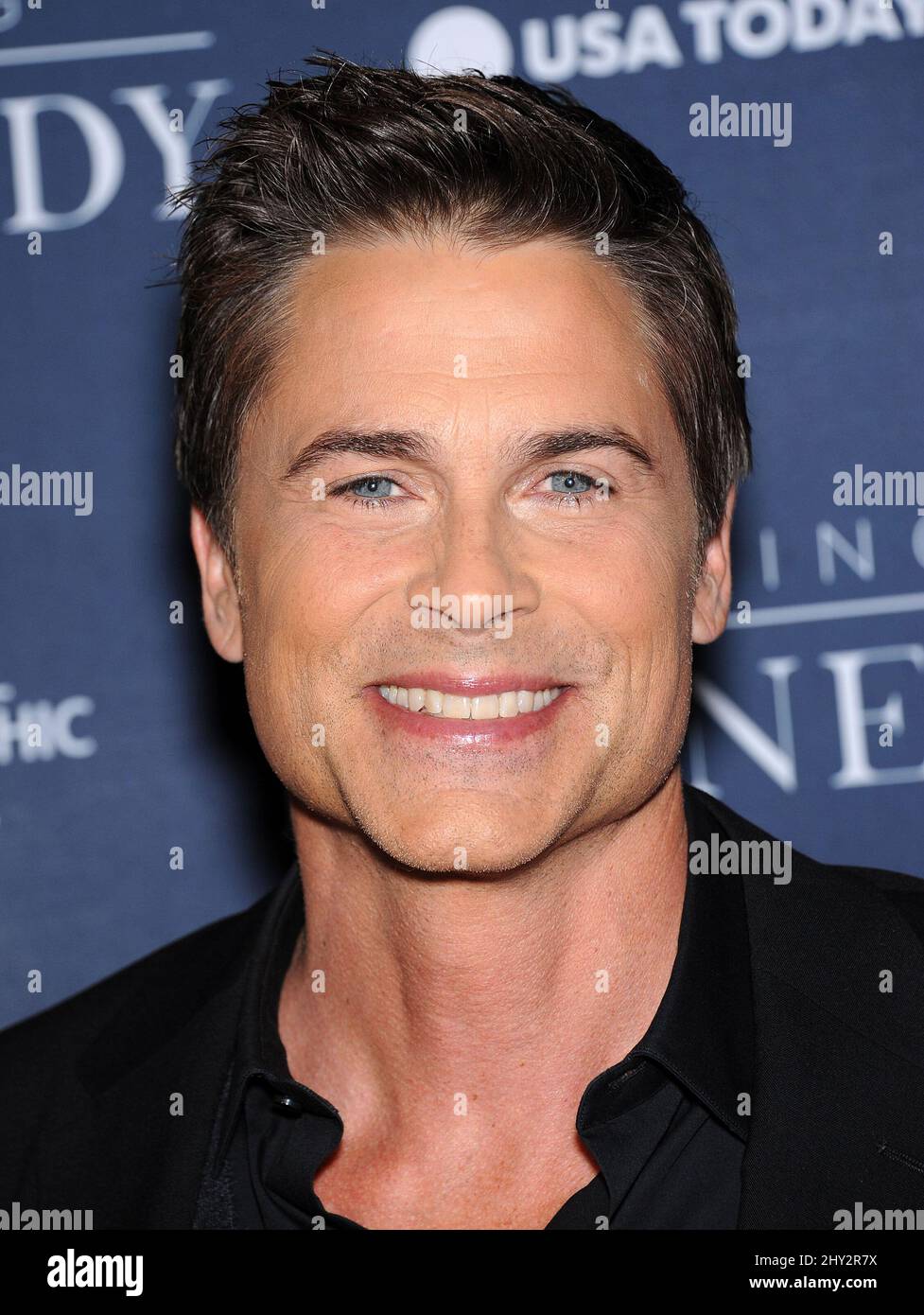 Rob Lowe attends the 'Killing Kennedy' Premiere in Los Angeles Stock ...