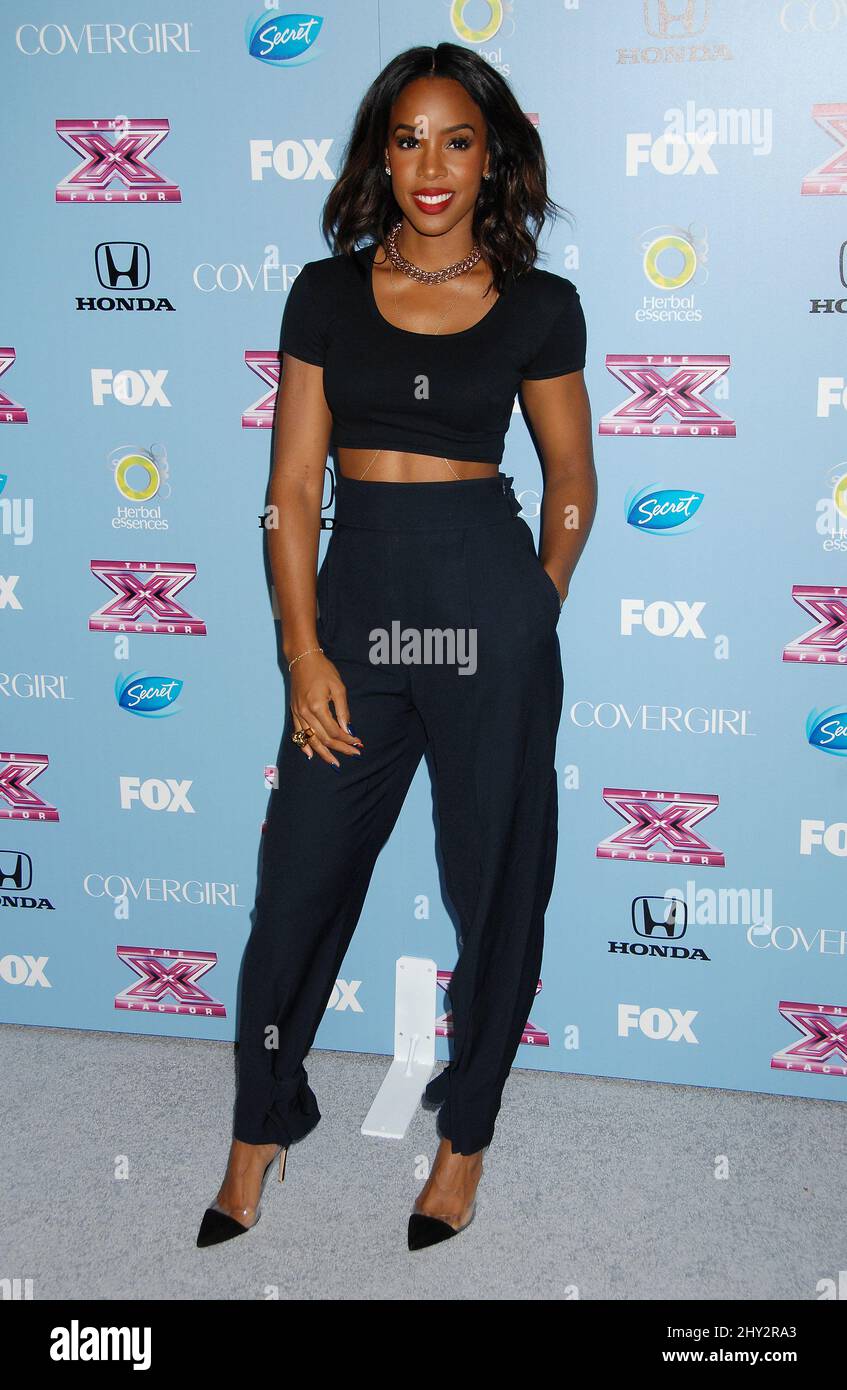 X factor kelly rowland hi-res stock photography and images - Alamy