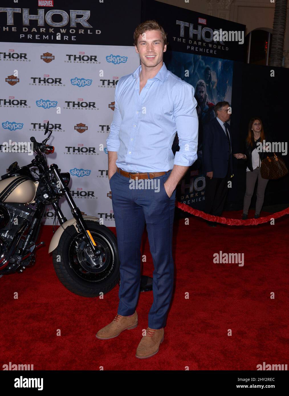 Derek Theler attending the 'Thor: The Dark World' Premiere in Los ...