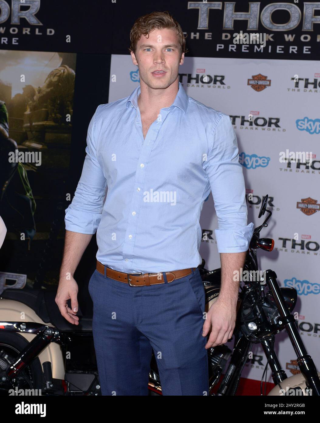 Derek Theler attending the 'Thor: The Dark World' Premiere in Los ...