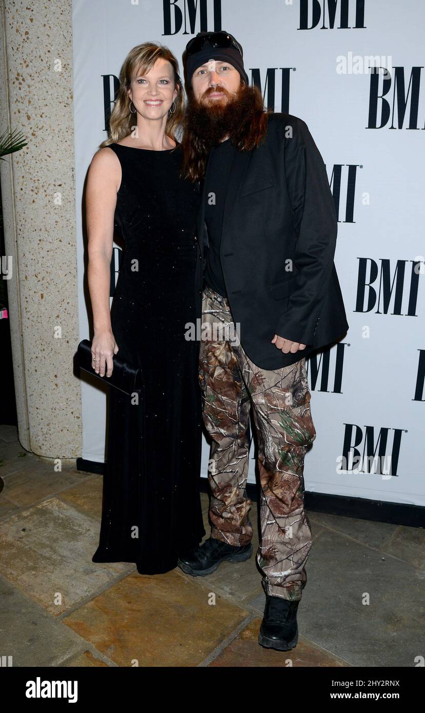 Jase Robertson and Missy Robertson attending the 61st annual BMI ...
