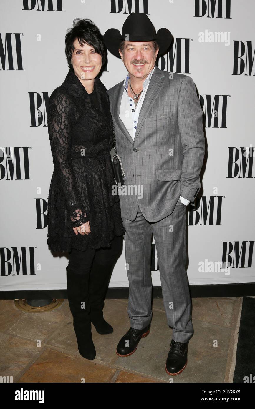 Kix Brooks,Barbara Brooks attending the 61st annual BMI Country Awards ...